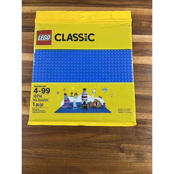 Lego | Toys | Lego Classic Building Plate Blue 714 New Base Water ...